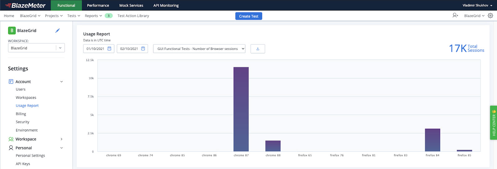 What's New for February 2021? | BlazeMeter by Perforce